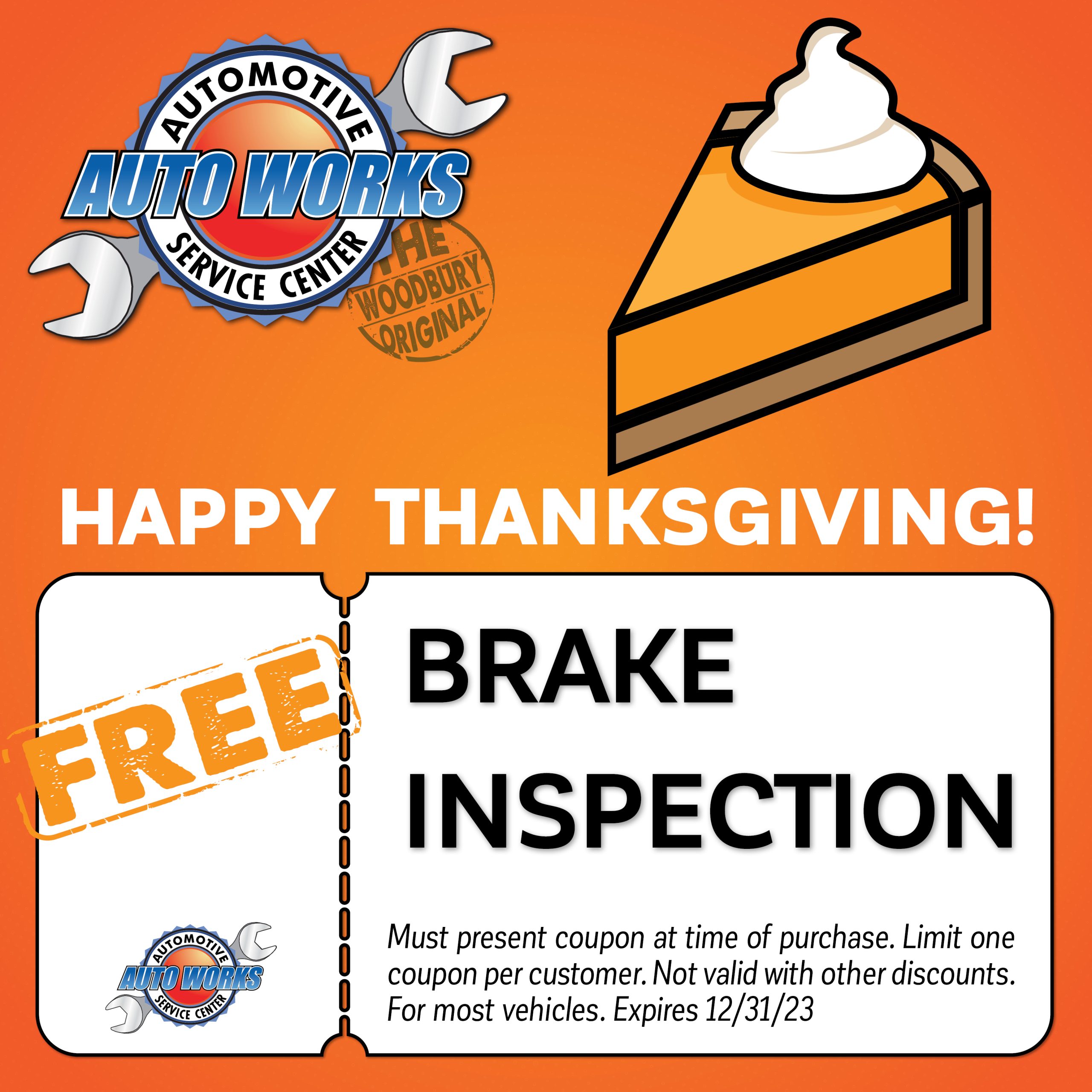 Auto Repair Specials | Auto Works Service Center | Woodbury, MN